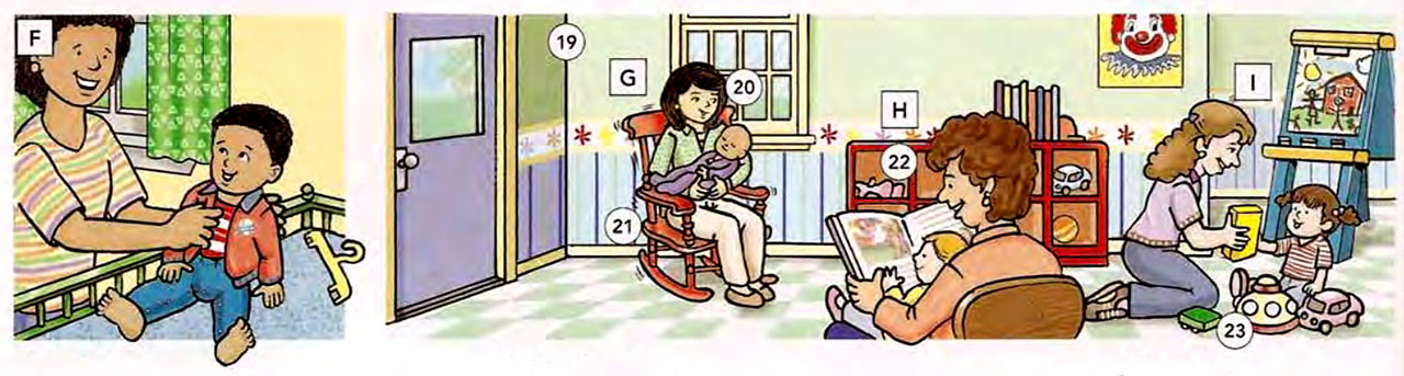 Learn Vocabulary Through Pictures - Baby Care - ESL Tasks